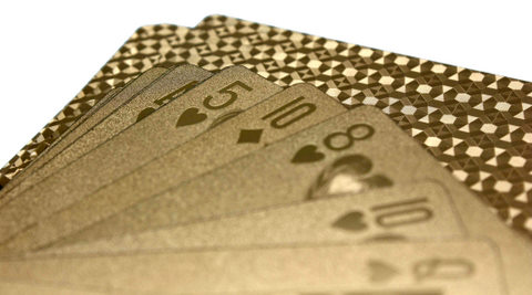 Gold Playing Cards | Gouden Speelkaarten Kopen
